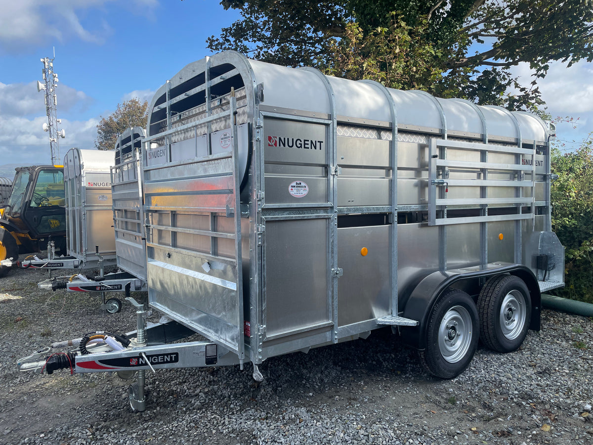 12x6 Livestock Nugent Trailer C/w Folding Sheep Decks — D&M Farm ...