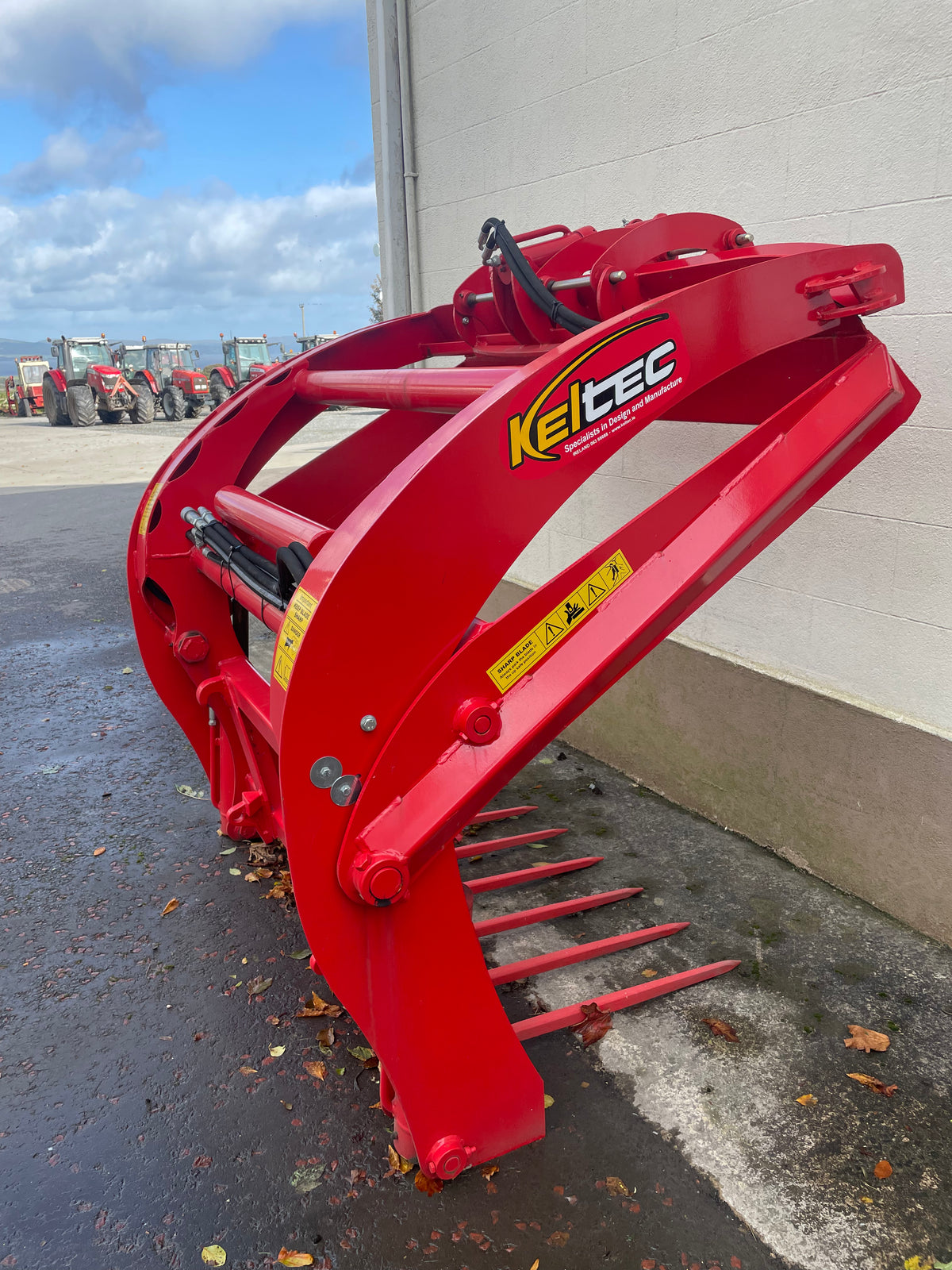 KELTEC Bale Slice C/w Euro Brackets — D&M Farm Services Ltd